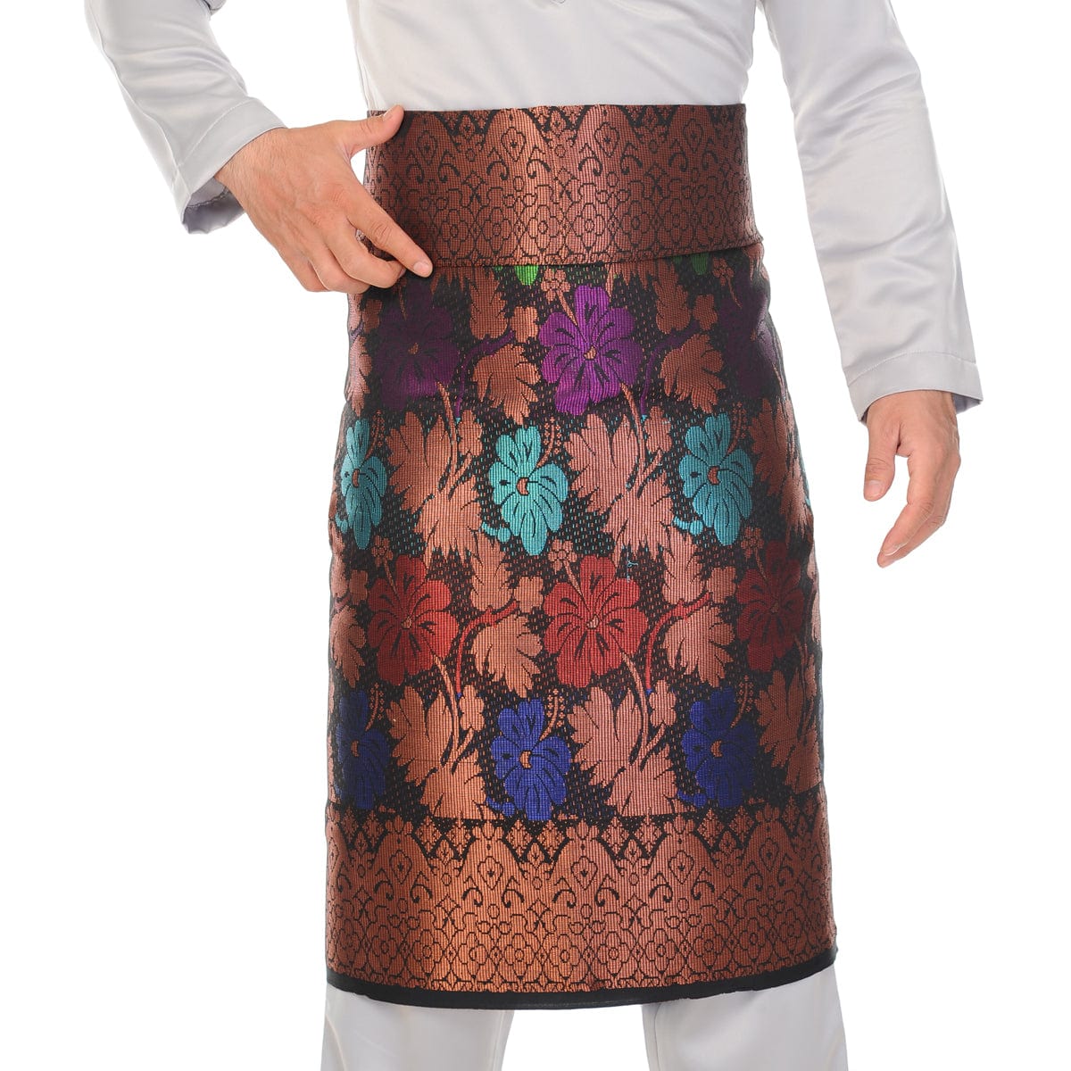 Sampin 3D Exclusive - Black Copper | Premium Tenun Sampin for Baju ...