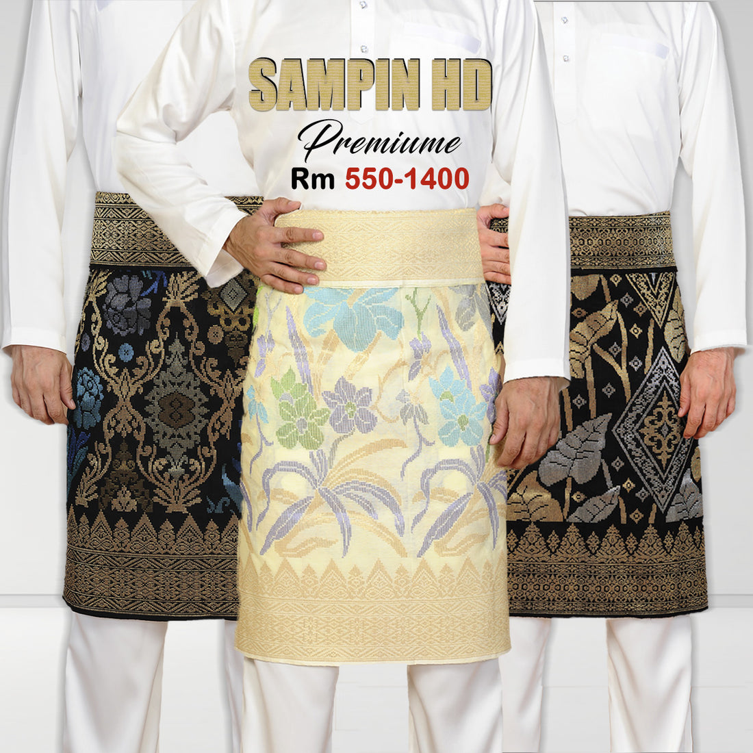 SAMPIN TENUN TANGAN HD PREMIUM – Songket Republik